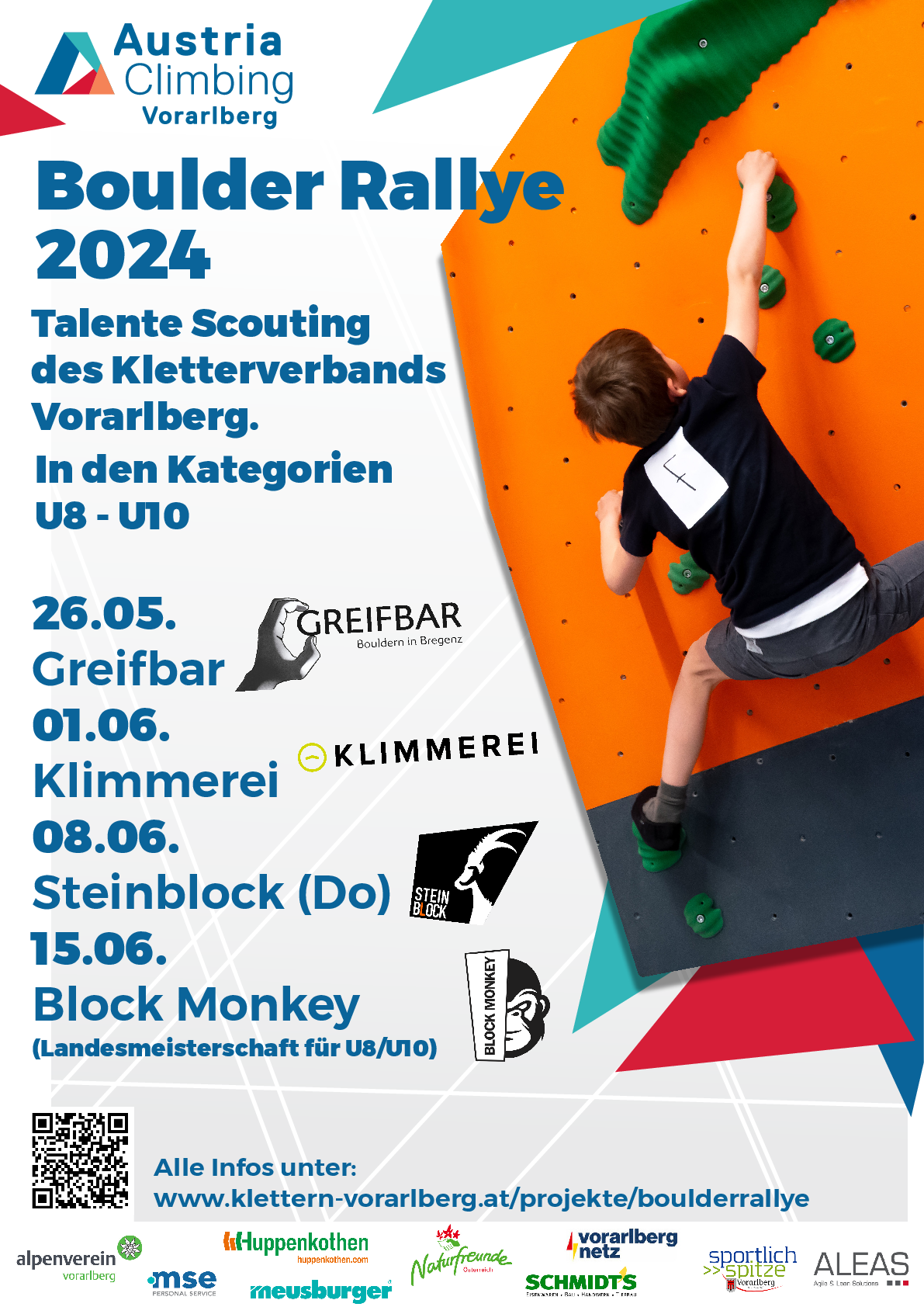 Boulderrallye • Kletterverband Vorarlberg • Austria Climbing