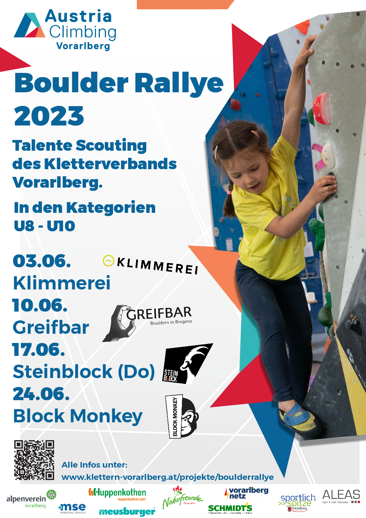 Boulderrallye • Kletterverband Vorarlberg • Austria Climbing