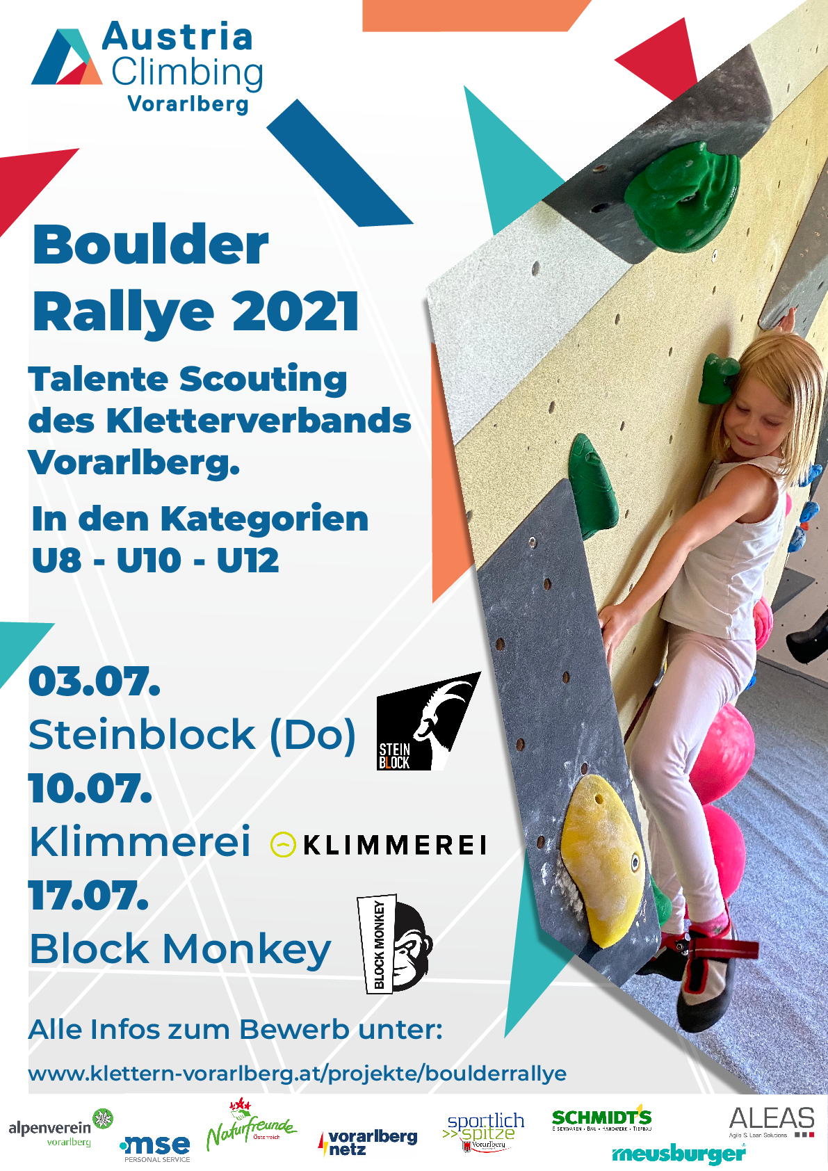 Boulderrallye • Kletterverband Vorarlberg • Austria Climbing